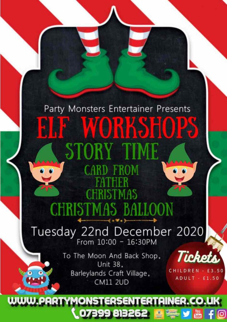 The Elf Workshop Experience Essex - The Christmas Workshop