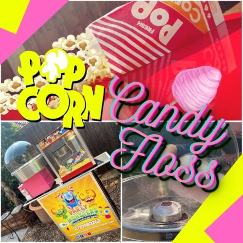 Popcorn & Candy Floss Hire For Children's Parties in Essex, Kent, London