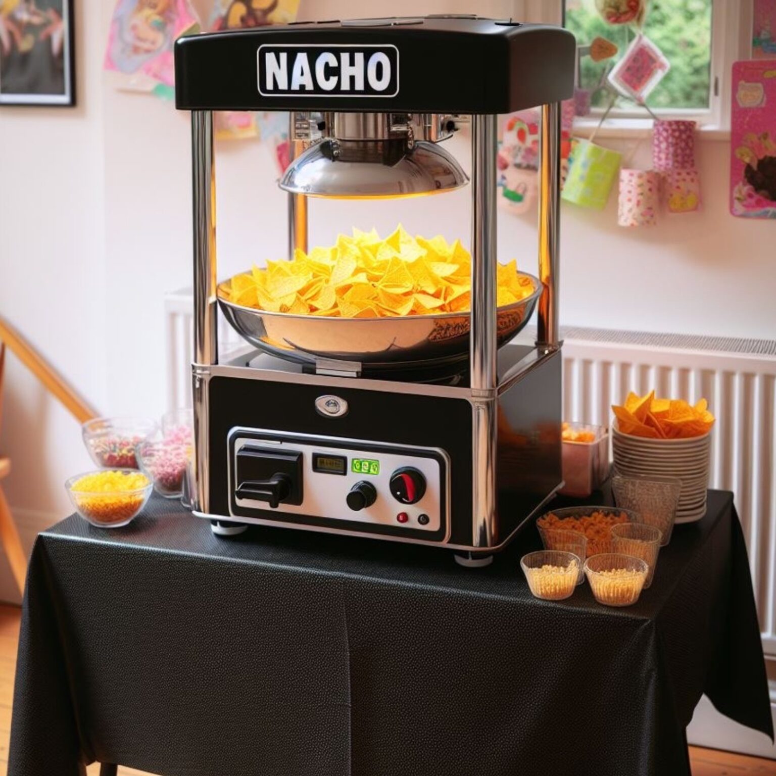 Nacho Machine Hire For Children's Parties in Essex, Kent, London